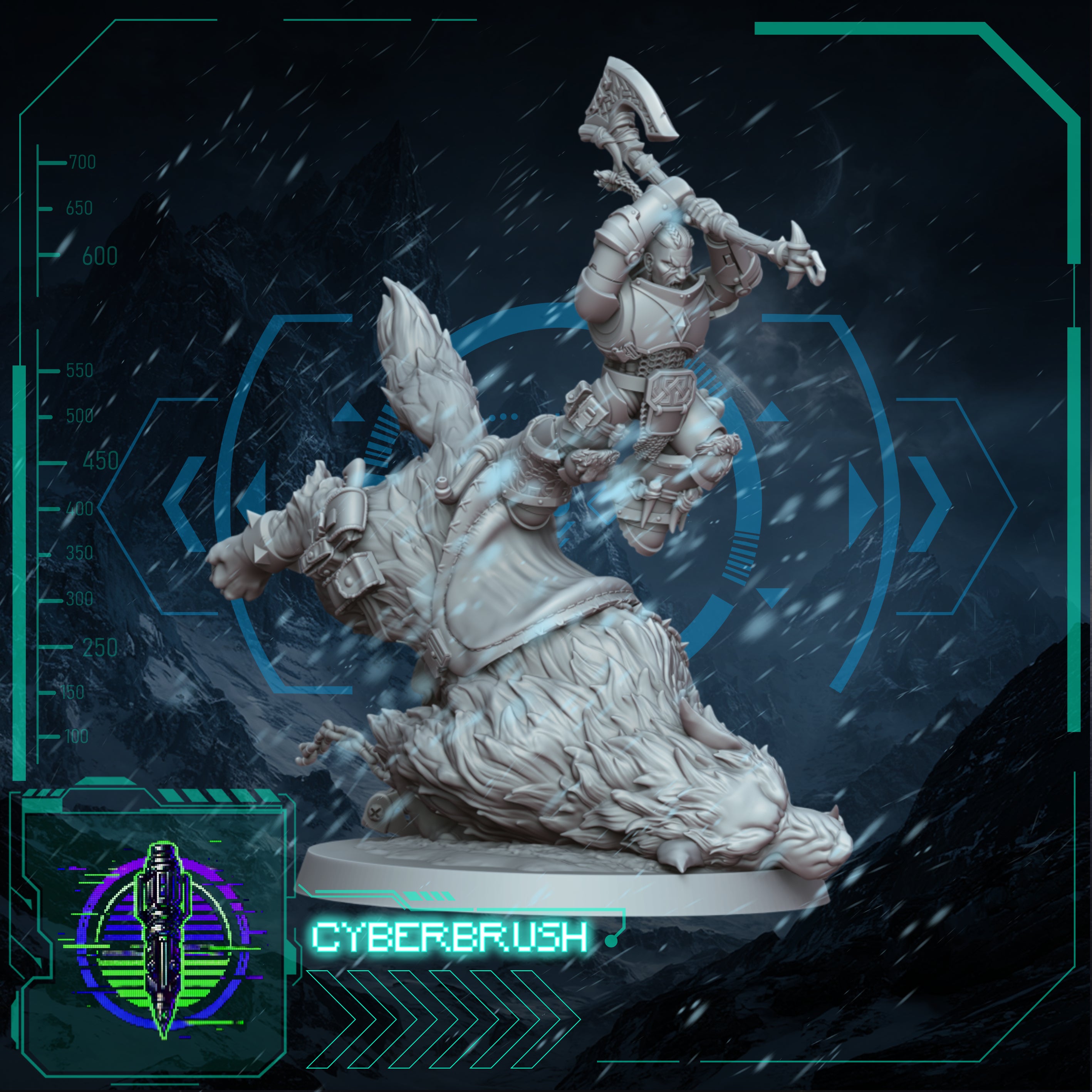 Stormwolf Rider 4 (3D File) – Cyberbrush