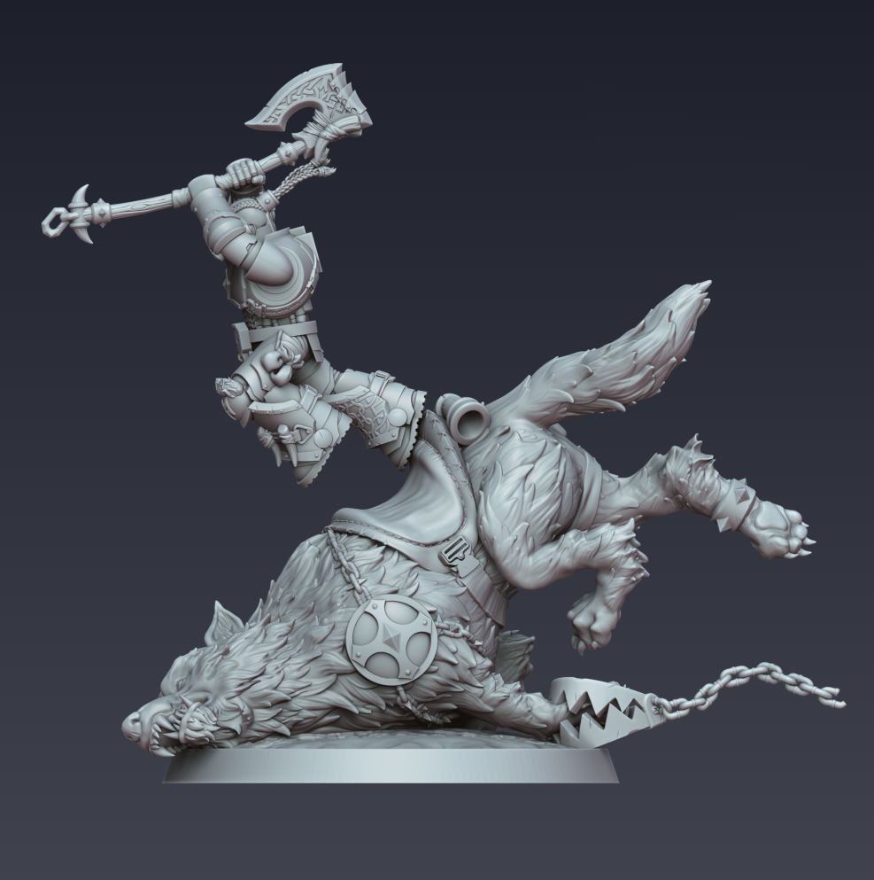 Stormwolf Rider 4 (3D File) – Cyberbrush